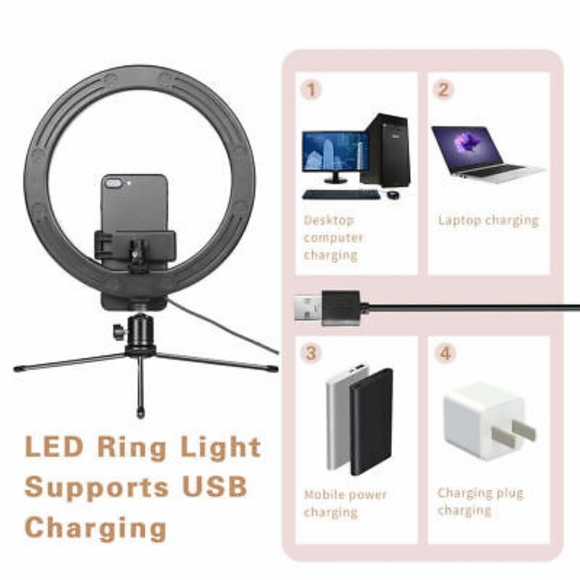 AIXPI | Cameras, Photo & Video | Ring Light With Tripod | Poshmark